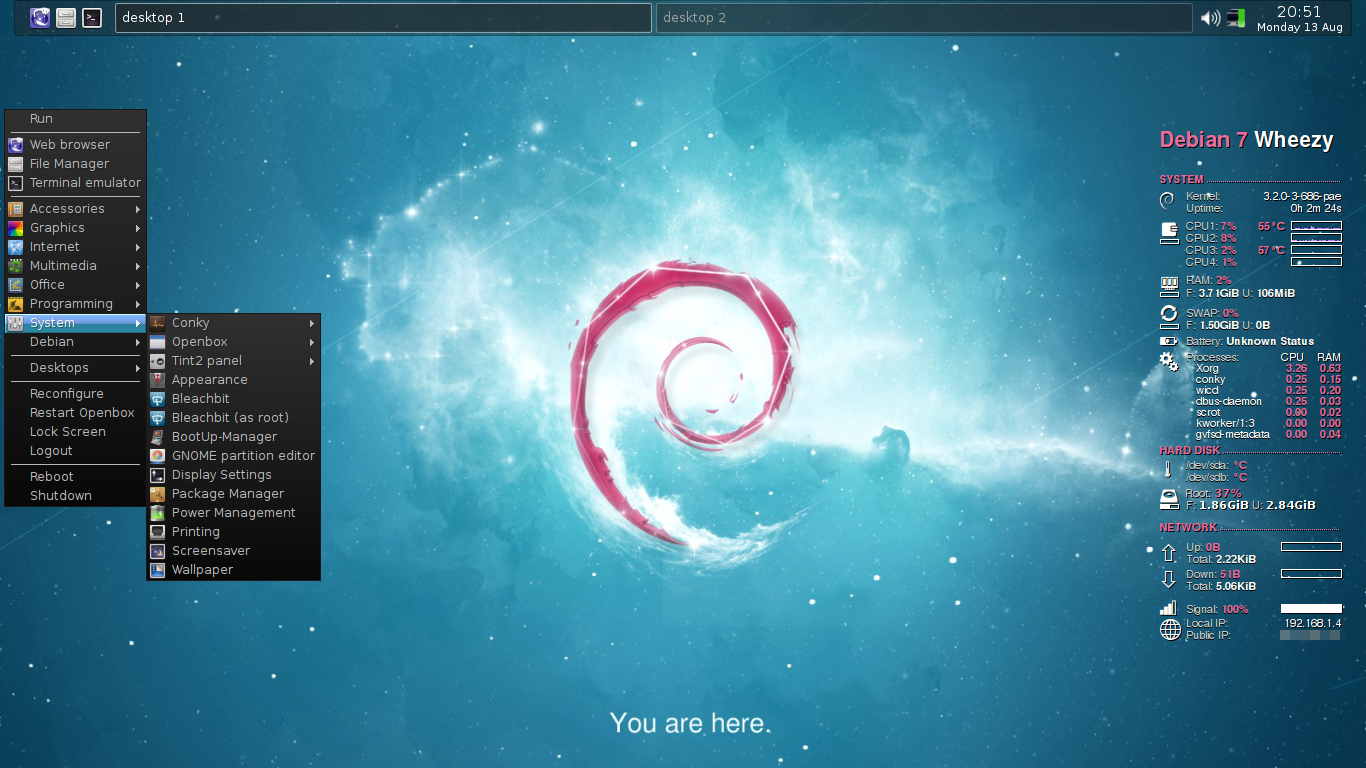 renovati: Debian 7 - Weezy