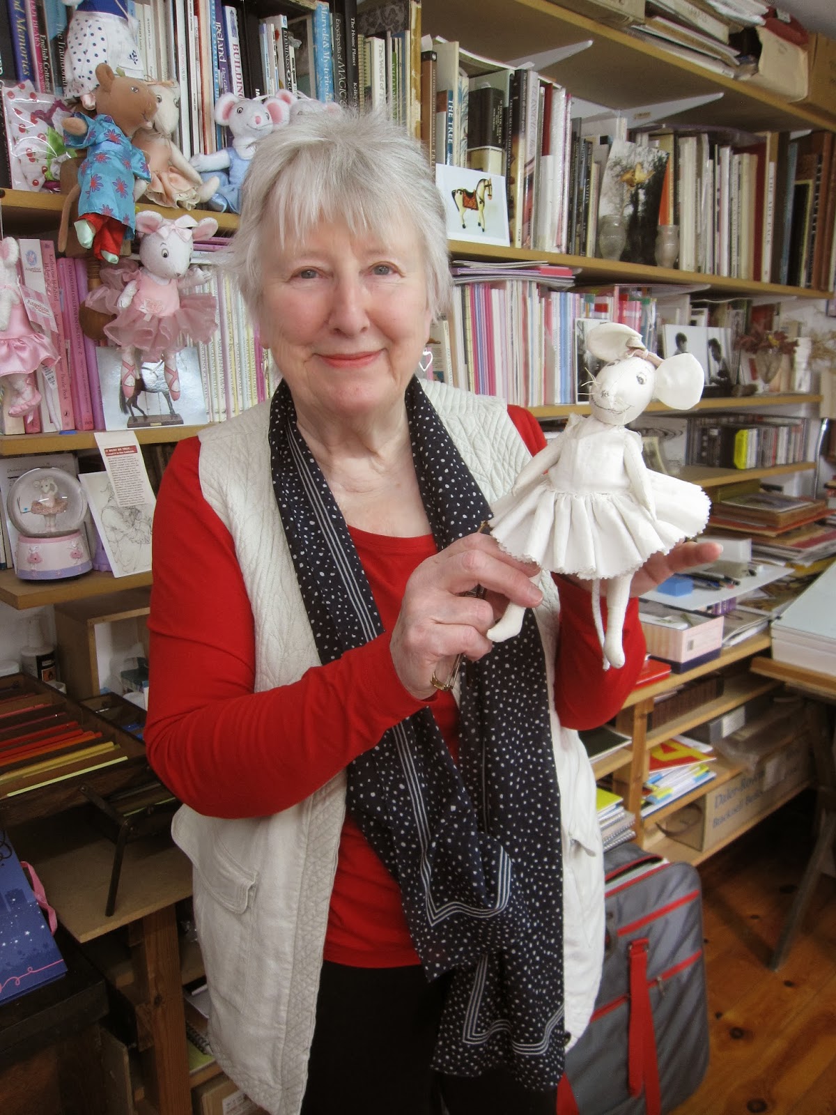 Seven Stories Collection Blog: Helen Craig's studio
