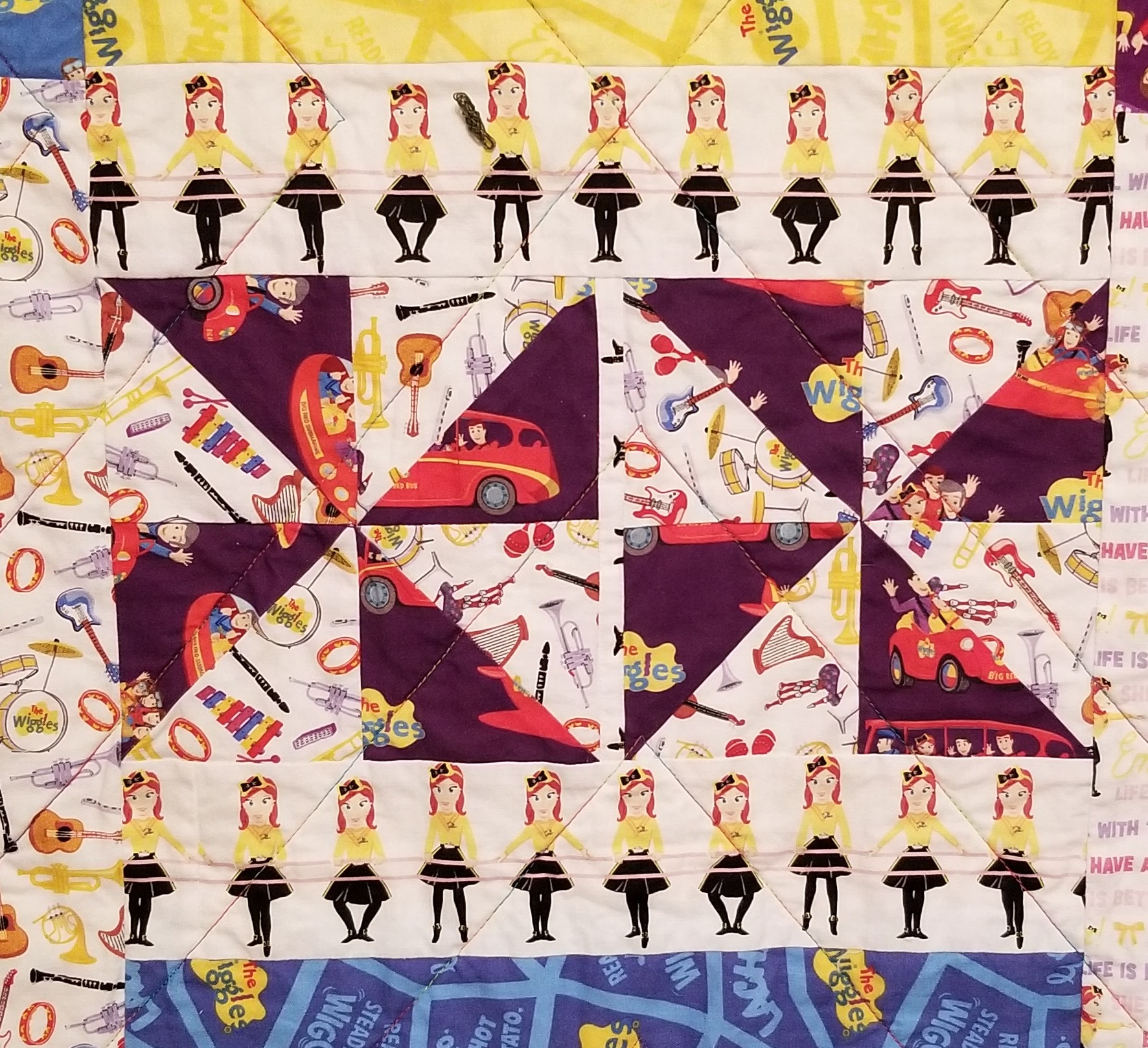 Cheryl's Teapots2Quilting: Wiggles Quilt