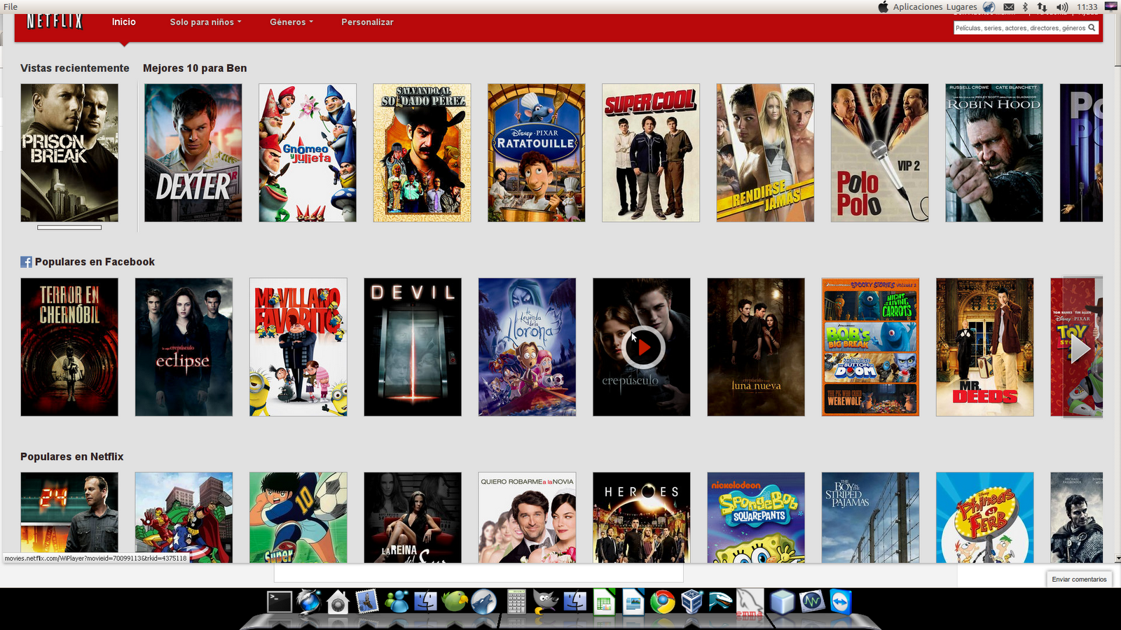 NETFLIX EN UBUNTU | Leondres