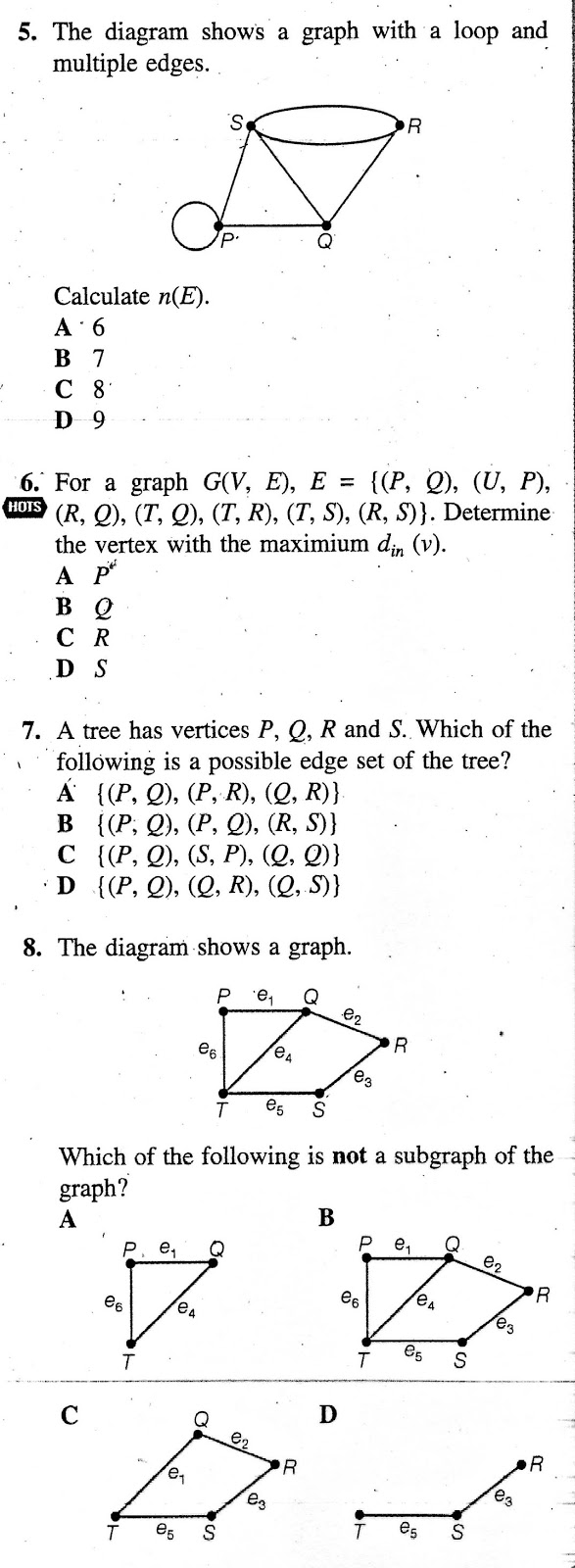 aay TUITION : F4 Math (6/5/2020) - Chapter 5 network in graph theory ...