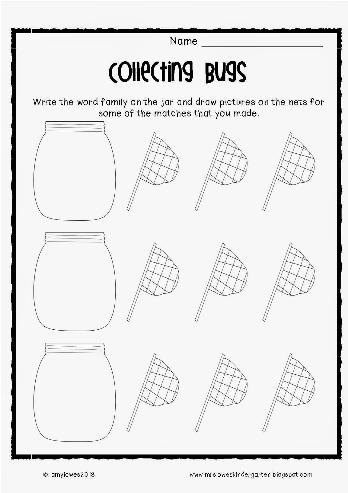 Mrs. Lowes' Kindergarten Korner: Gettin' Buggy and Feelin' Froggy ...