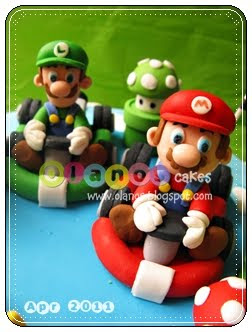 Olanos: Mario Cart Birthday Cake for Matthew
