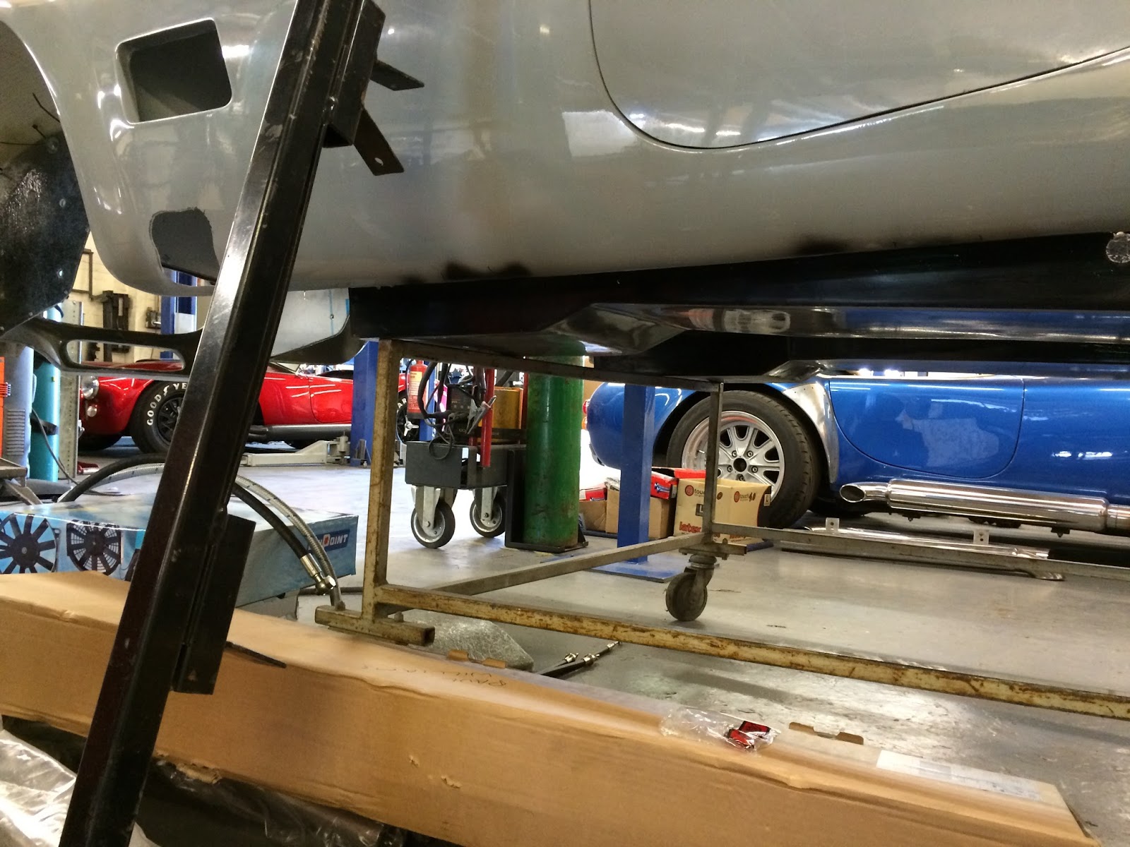 Stu's AK427 Build: Body support frame