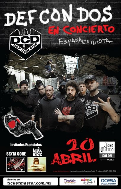 Movement World: DEF CON DOS y su gira 2013 en México