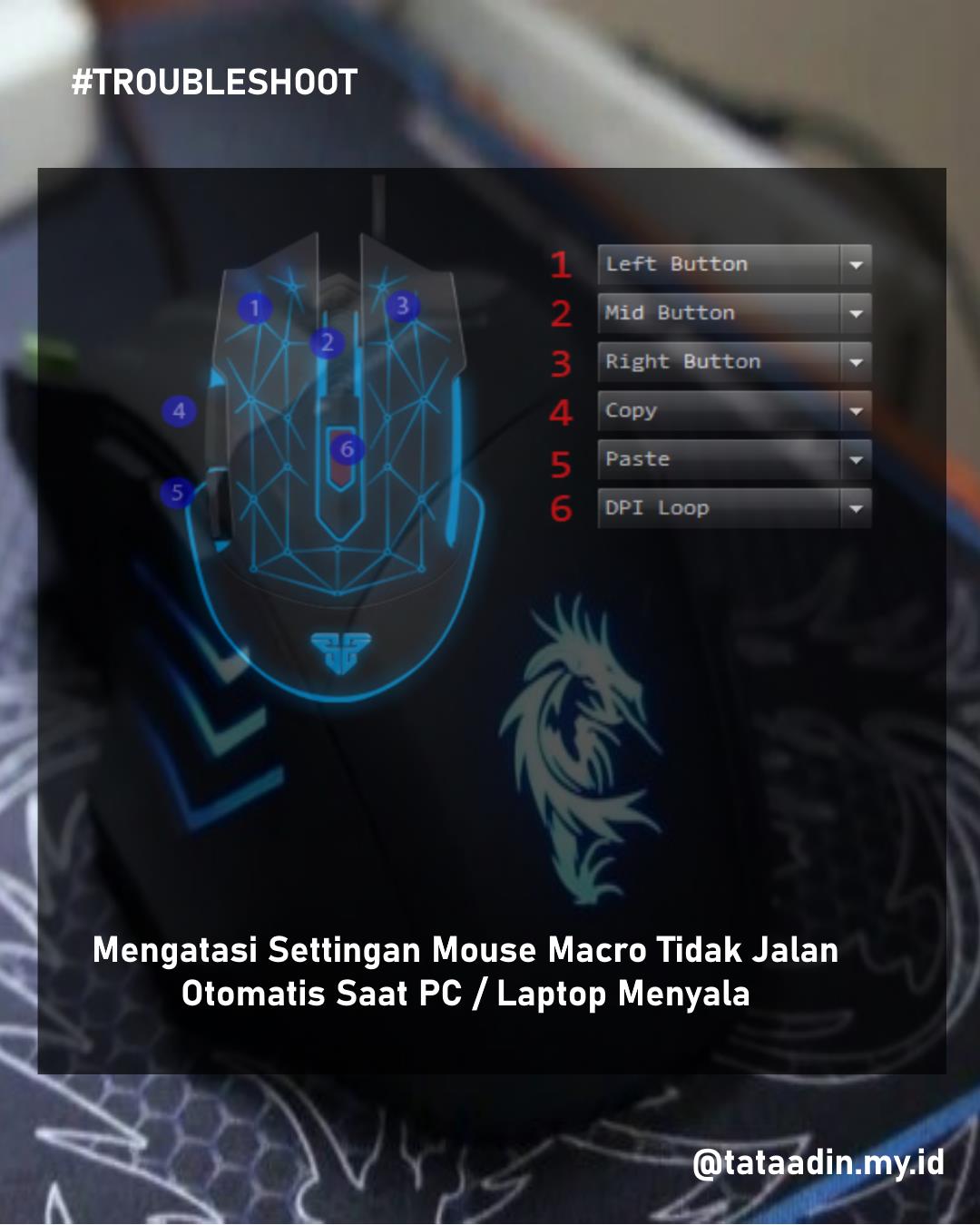 Mengatasi Settingan Mouse Macro Tidak Jalan Otomatis Saat PC / Laptop ...