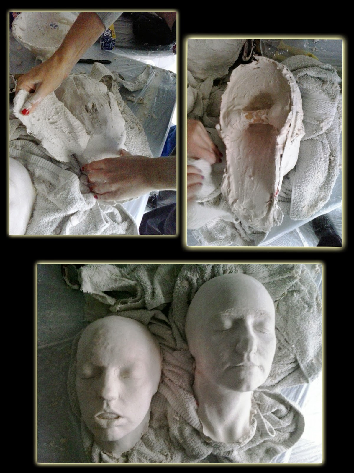SFX Makeup Workshop: Life-casting. Day 1 | Lainey Style