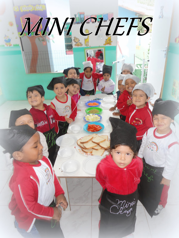 Centro de Educação Infantil Arco-Íris: MINI CHEFS CRECHE II E III TIA ...