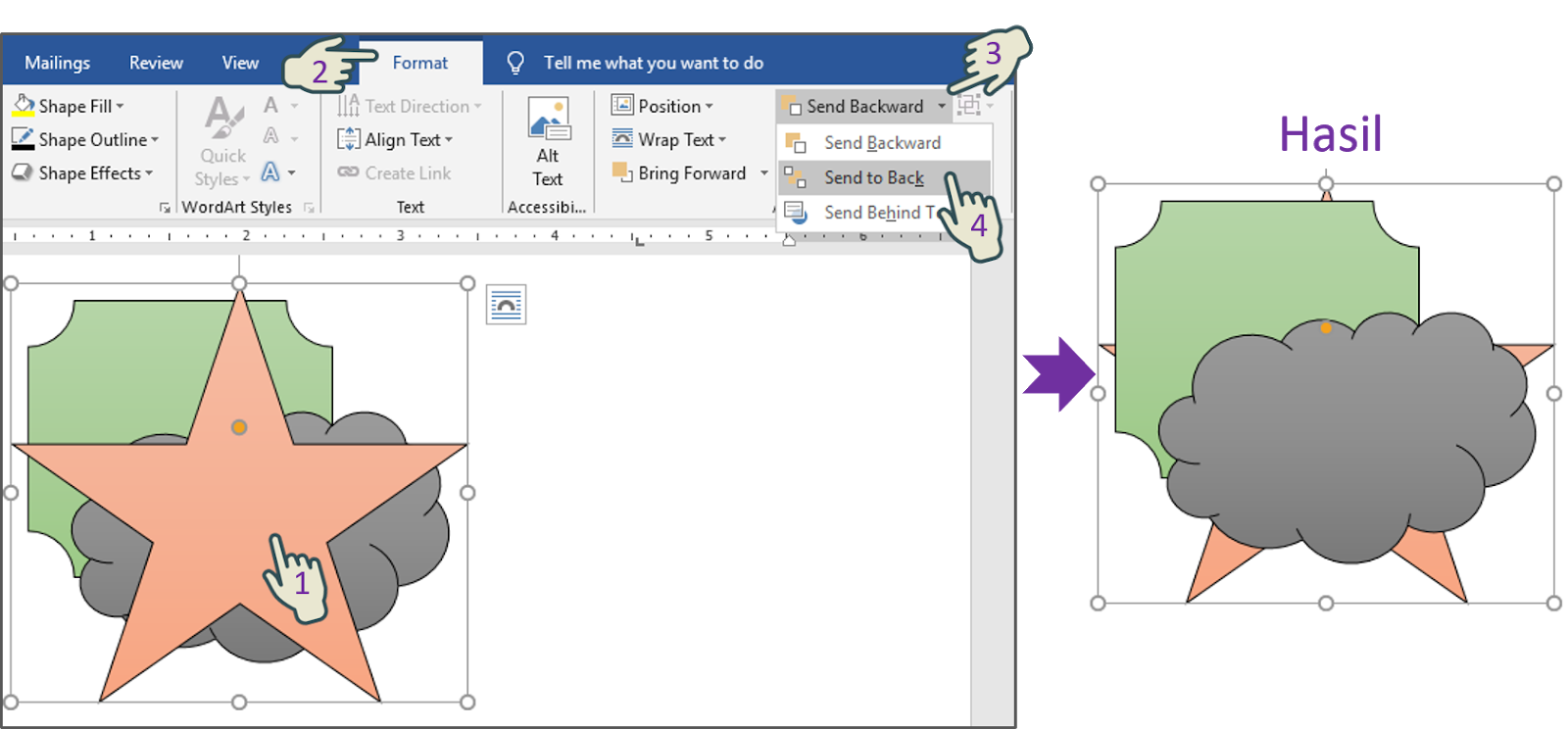 Panduan Lengkap Mengontrol Opsi Tata Letak Shape di Word 2019 - TeachMeSoft
