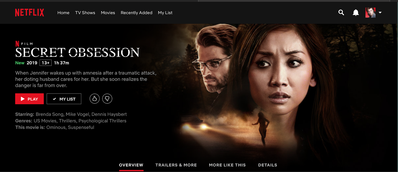 เสพแล้วฤาเล่า: Secret Obsession [2019] เพราะรักจึงฆ่า