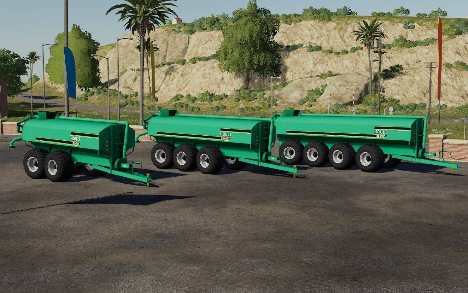 FS19 GEA Houle_Ramps Pack 1.0 - FS 19 & 22 USA Mods Collection