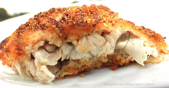 Italian Baked Parmesan Cracker Crusted Flounder | What's Cookin ...