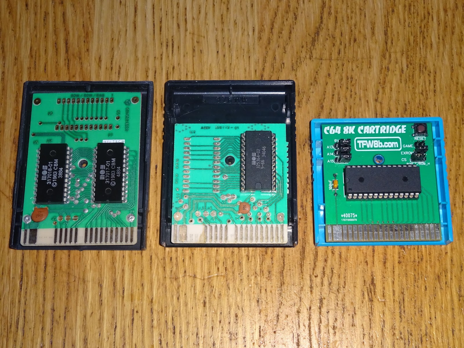 Tynemouth Software: Commodore 64 Cartridge Cases and PCBs