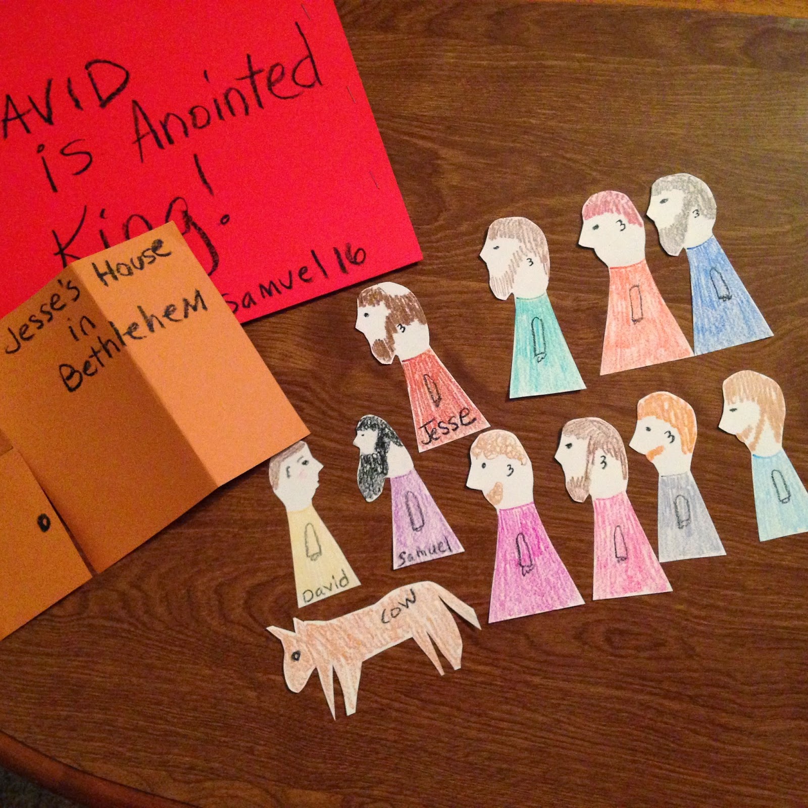 Children's Bible Lessons: Lesson - Samuel Anoints Young David As King