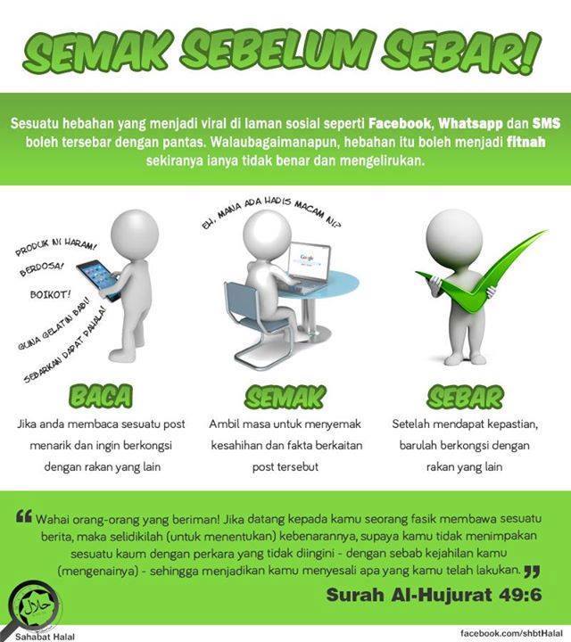 Semak Sebelum Sebar