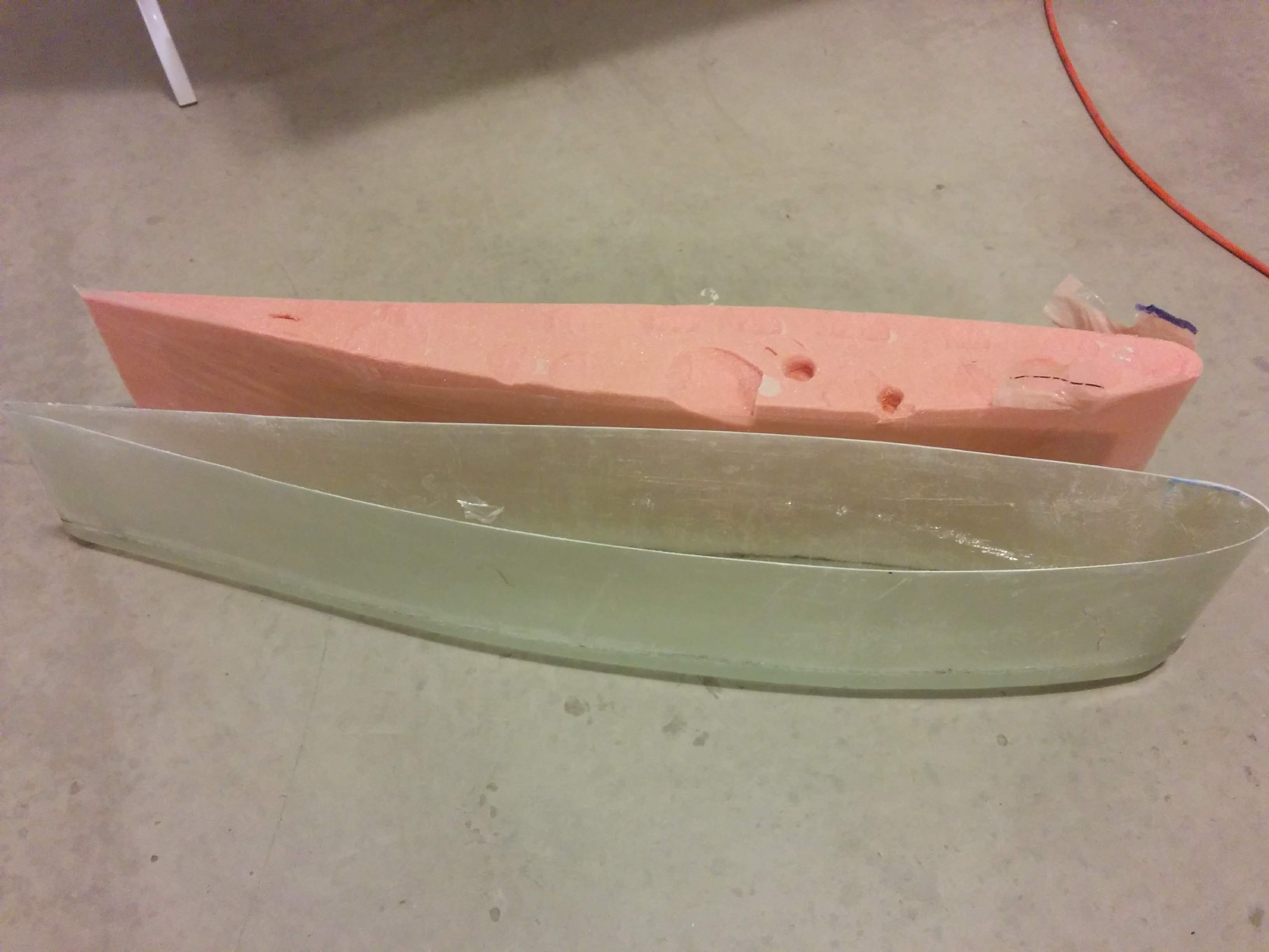 Vision aircraft construction (Cochrane Alberta Canada): Fiberglass Wing ...