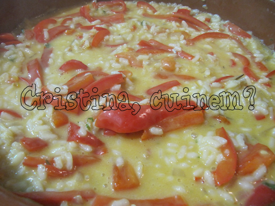 Cuinem?: Risotto de primentó