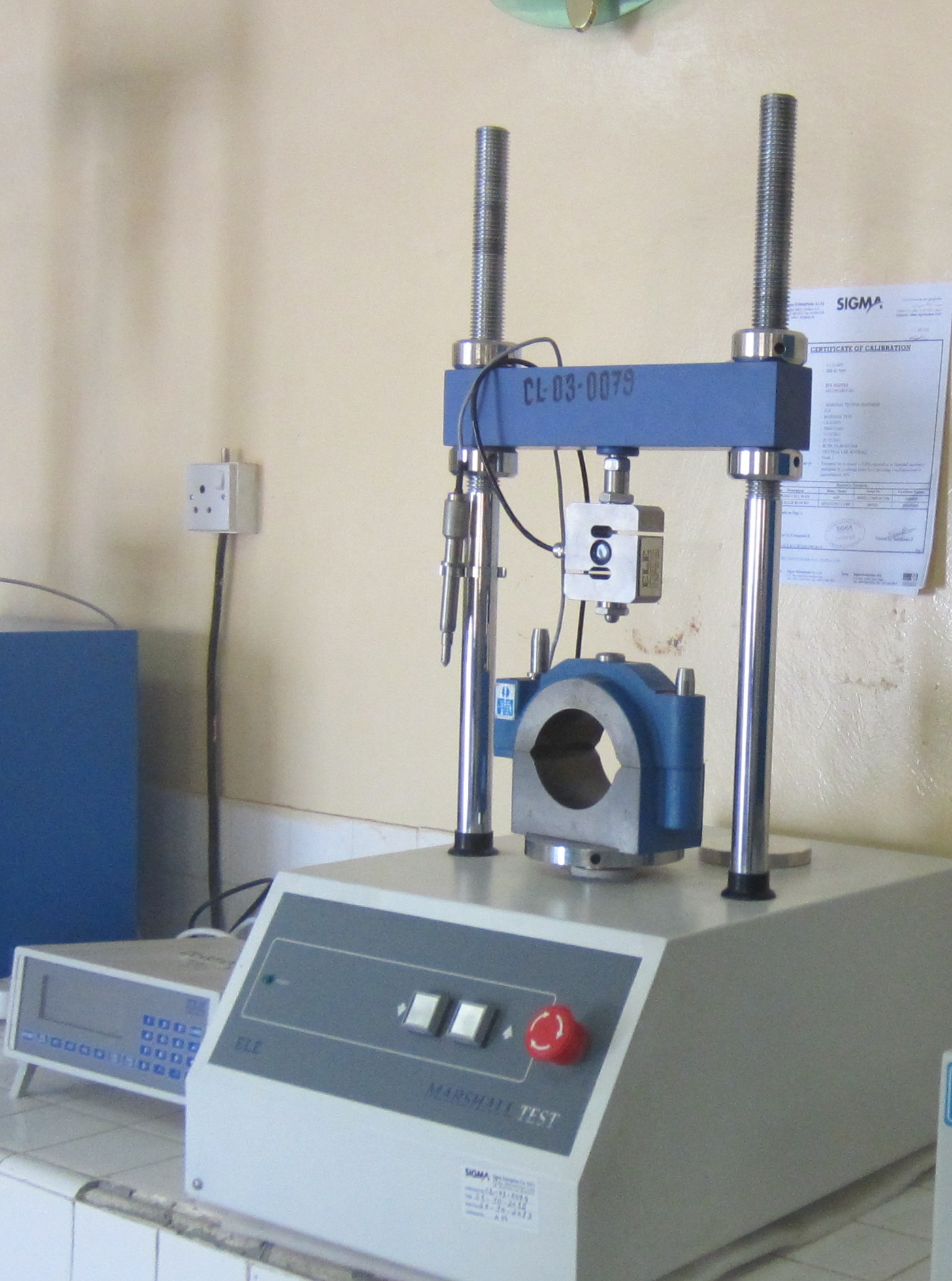 MARSHALL STABILITY TEST.(ASTM – D – 1559 & MS-2) ~ Civil Engineering ...