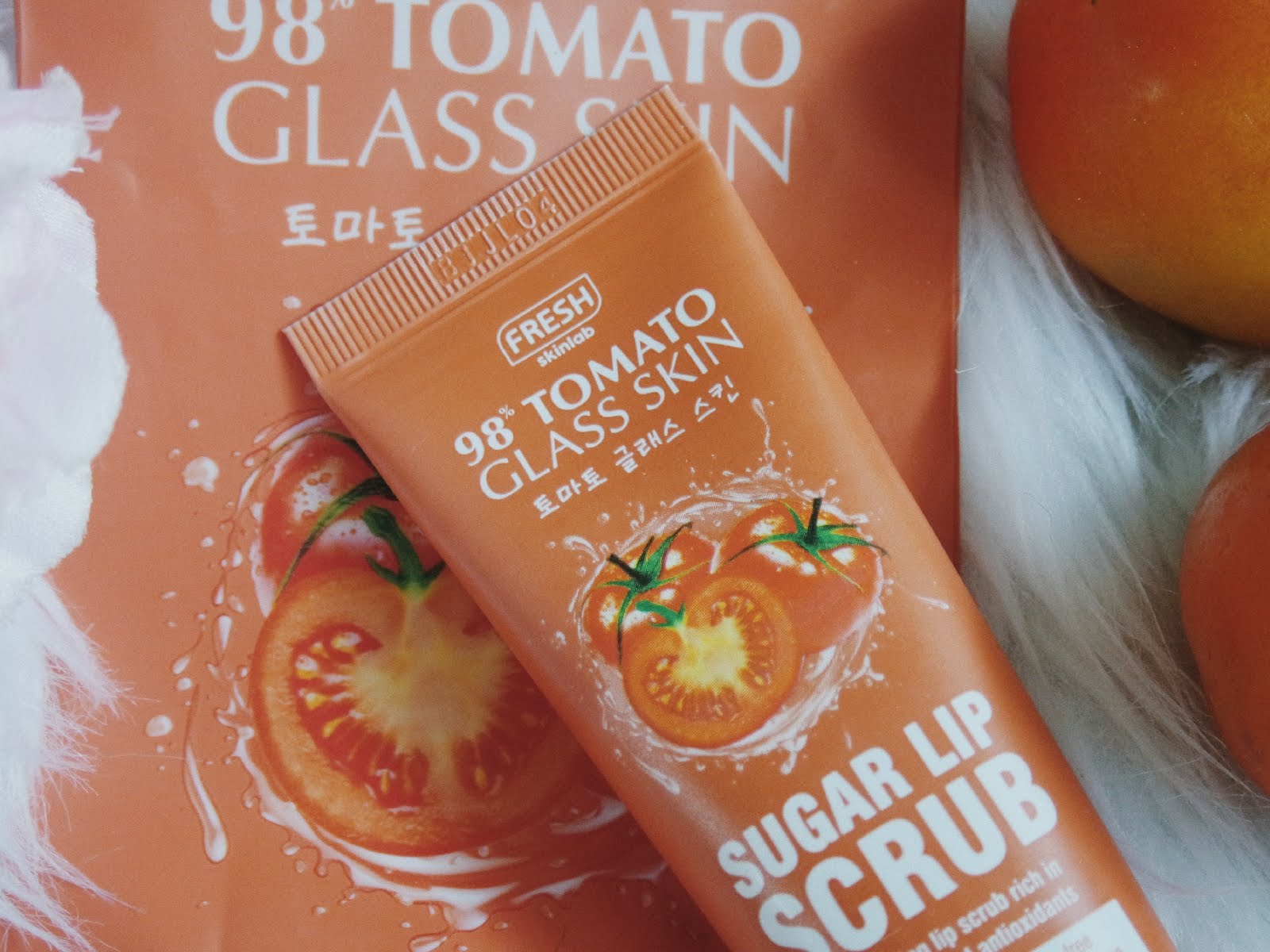 TOMATO GLASS SKIN LINE REVIEW FROM FRESH SKINLAB | pinkislovebynix