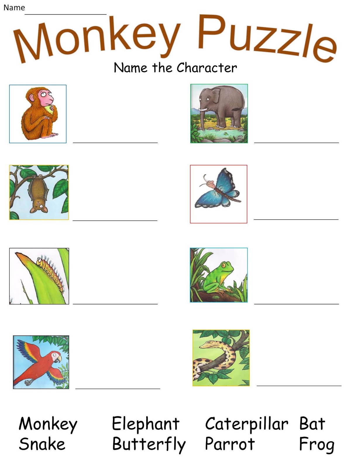 Ciencias Alpesa Primer Ciclo Monkey Puzzle ciencias-alpesa-primer-ciclo-monkey-puzzle