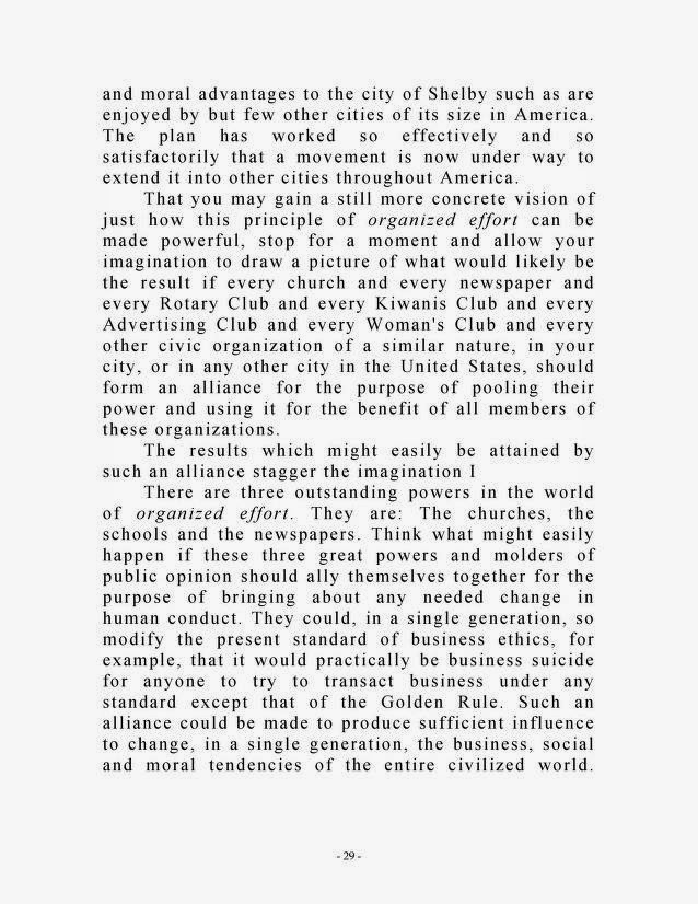 MUST DO IT YOURSELF: Lesson 2 A Definite Chief Aim (The Law of Success)