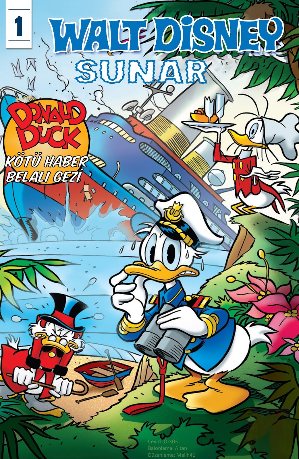 Donald DUCK Varyemez : Kaynak Çizgi diyarı : LOBADOR Paylaşımı