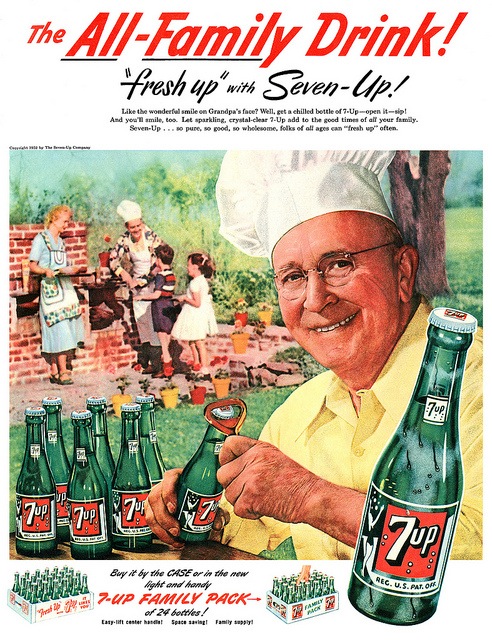 Pop Culture Safari!: Vintage 7-Up ads