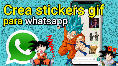 CREAR STICKERS ANIMADOS para WHATSAPP 2021 - JotaTecno