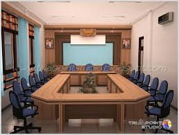 Interior Ruang Meeting: Peralatan Ruang Meeting Modern Minimalis