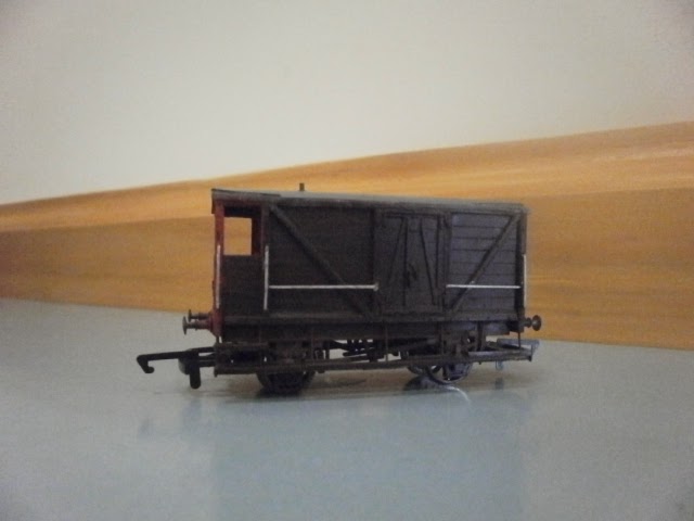 Dorset 3mm Scale Model Railway: Smallbrook Studios IOW Brake Van.
