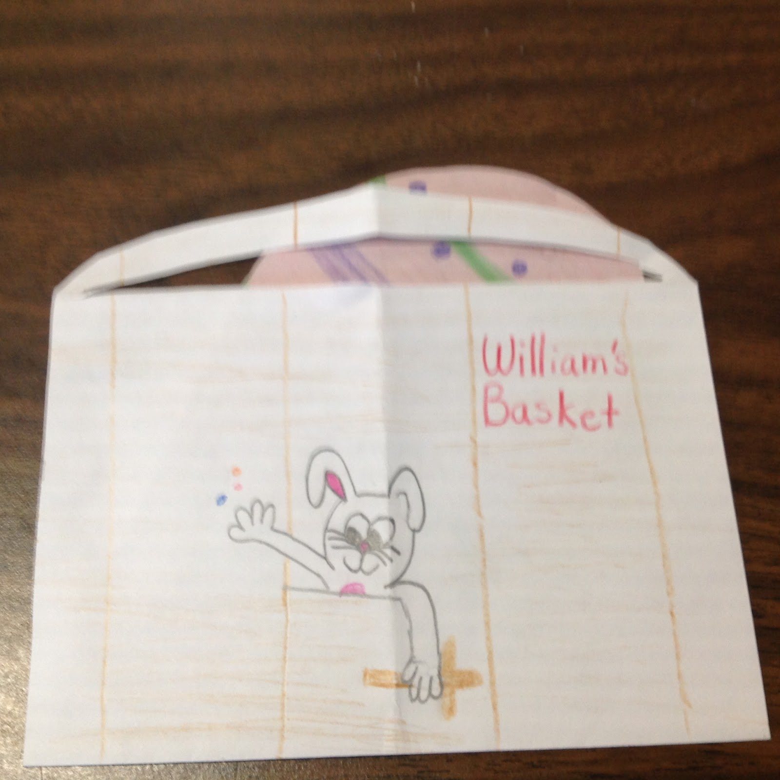 Once a Teacher, Always a Teacher: Easter Basket Envelope