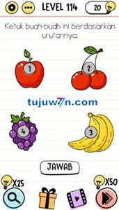 Brain Test : Level 111 112 113 114 115 116 117 118 119 120 Kunci ...