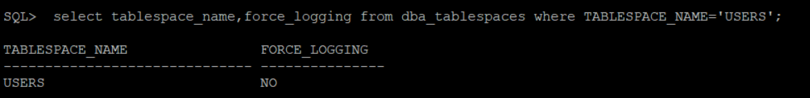 Oracle Database Logging Mode and Enhancements in 18c