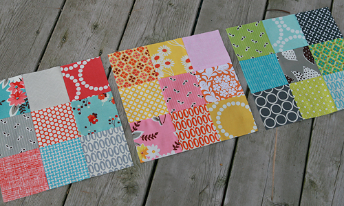 Uneven Nine Patch Quilt Pattern - progsbull