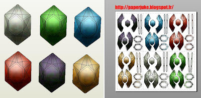 Skyward Sword - Papercraft Rupees | Papercraft Paradise | PaperCrafts ...