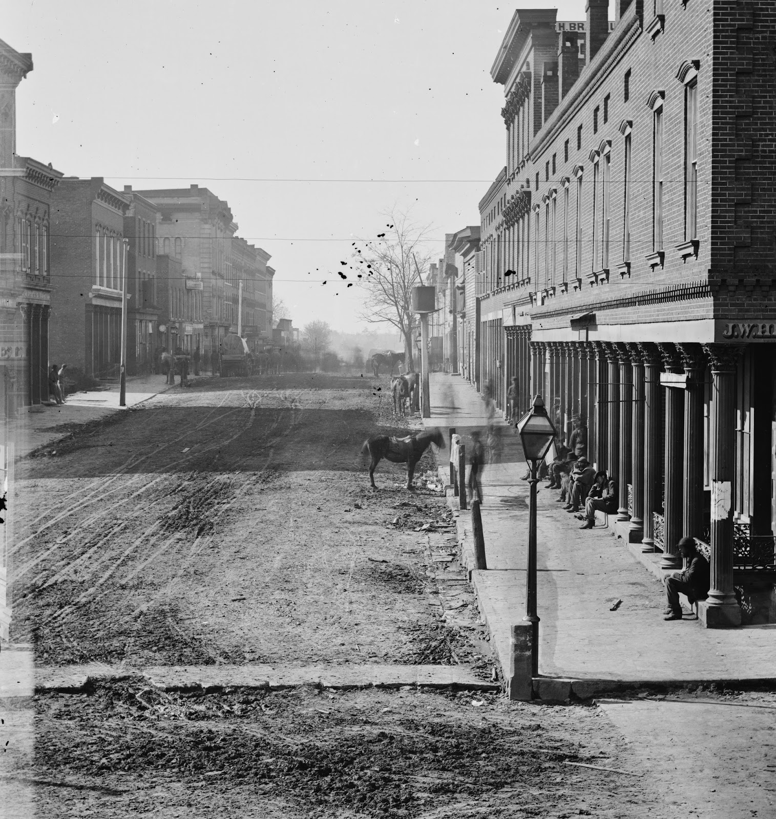 The Civil War Picket: The death of Solomon Luckie: Lamppost to move ...