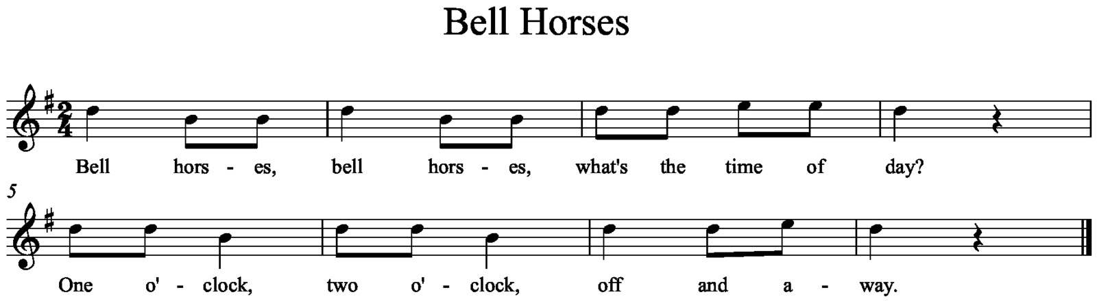 Bell Horses - Music a la Abbott - Amy Abbott - Kodály Inspired Blog and ...