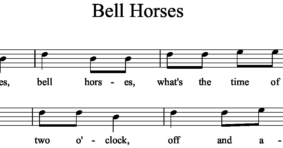 Bell Horses - Music a la Abbott - Amy Abbott - Kodály Inspired Blog and ...