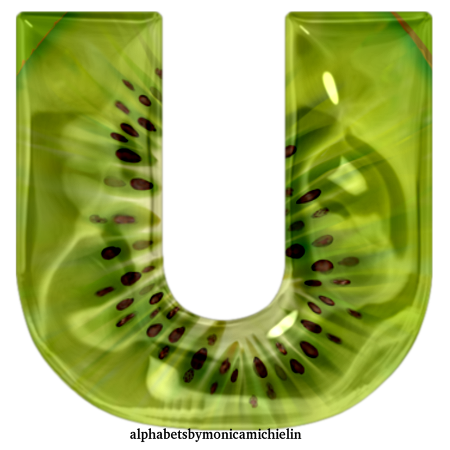 M. Michielin Alphabets: KIWI FRUIT ALPHABET LETTER PNG, NUMBER PNG ...