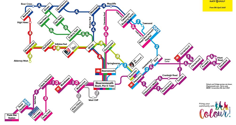 Southampton Bus Update: Bournemouth changes this Sunday / First ...