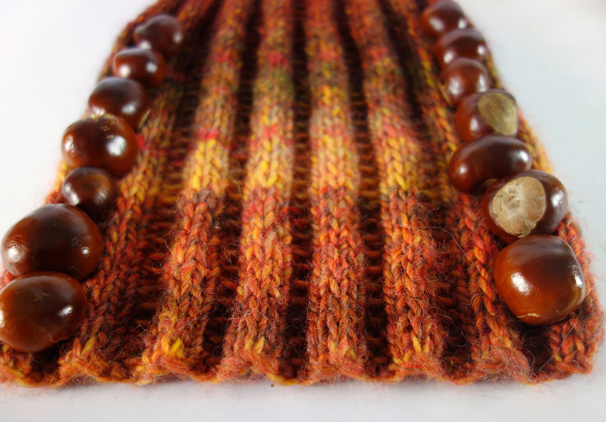 Frankie's Knitted Stuff: Conker Scarf