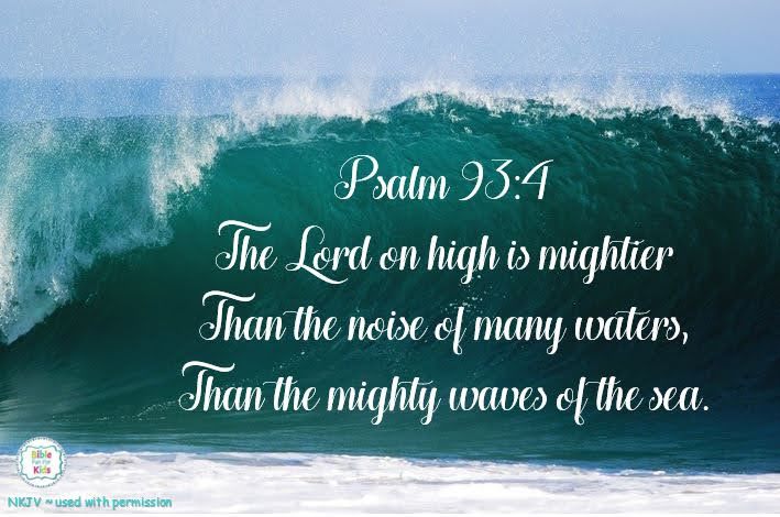 The Lord is Mightier Than the Waves of the Sea | Bible Fun For Kids