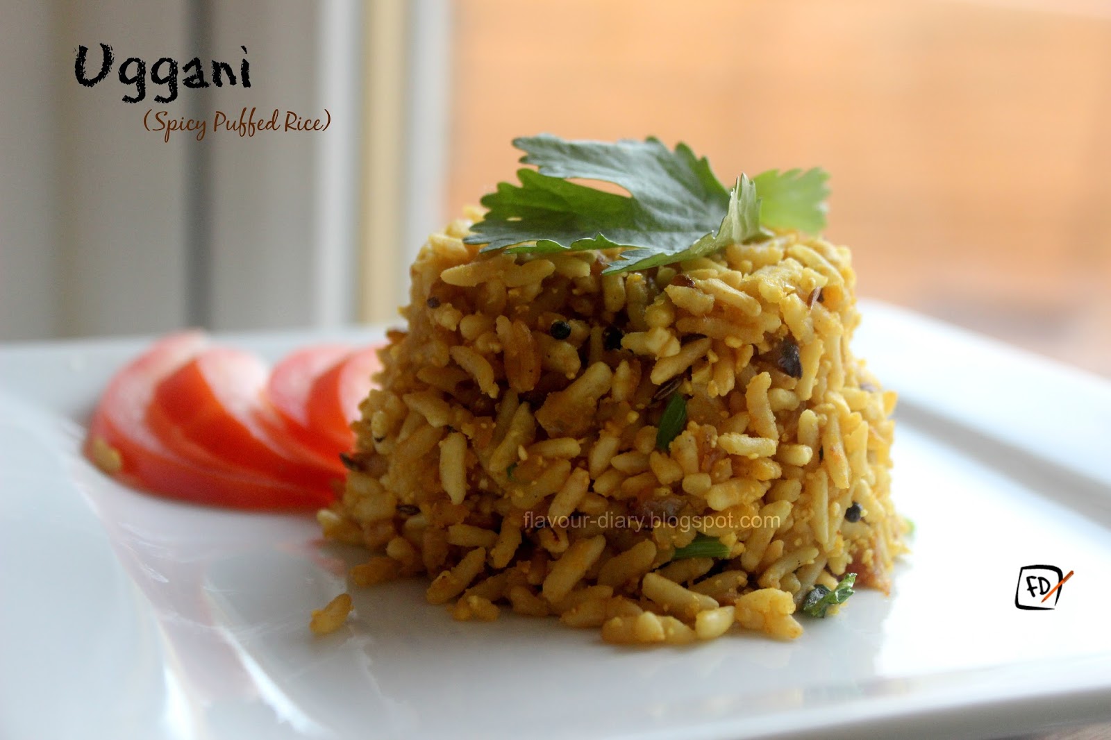 Flavour Diary: Uggani (Spicy Puffed Rice)