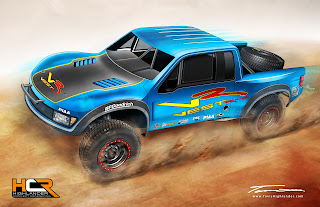 Highlander Concept Rendering: Vest Racing's New F-150 Raptor Trophy Truck