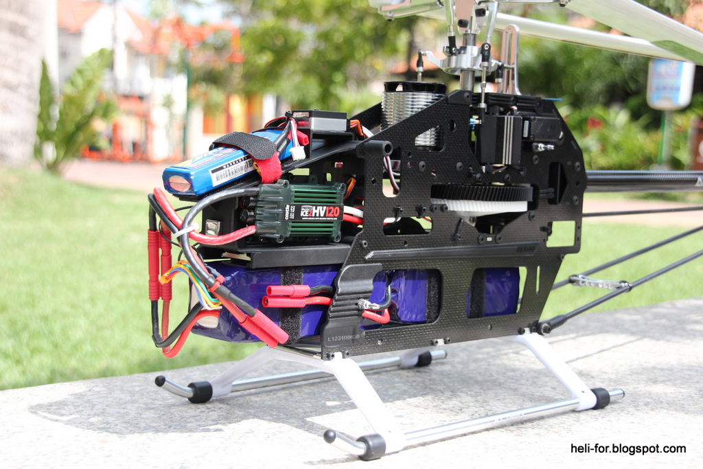 Heli-FOR Helimodelismo: Review T-REX 700E DFC - parte 4