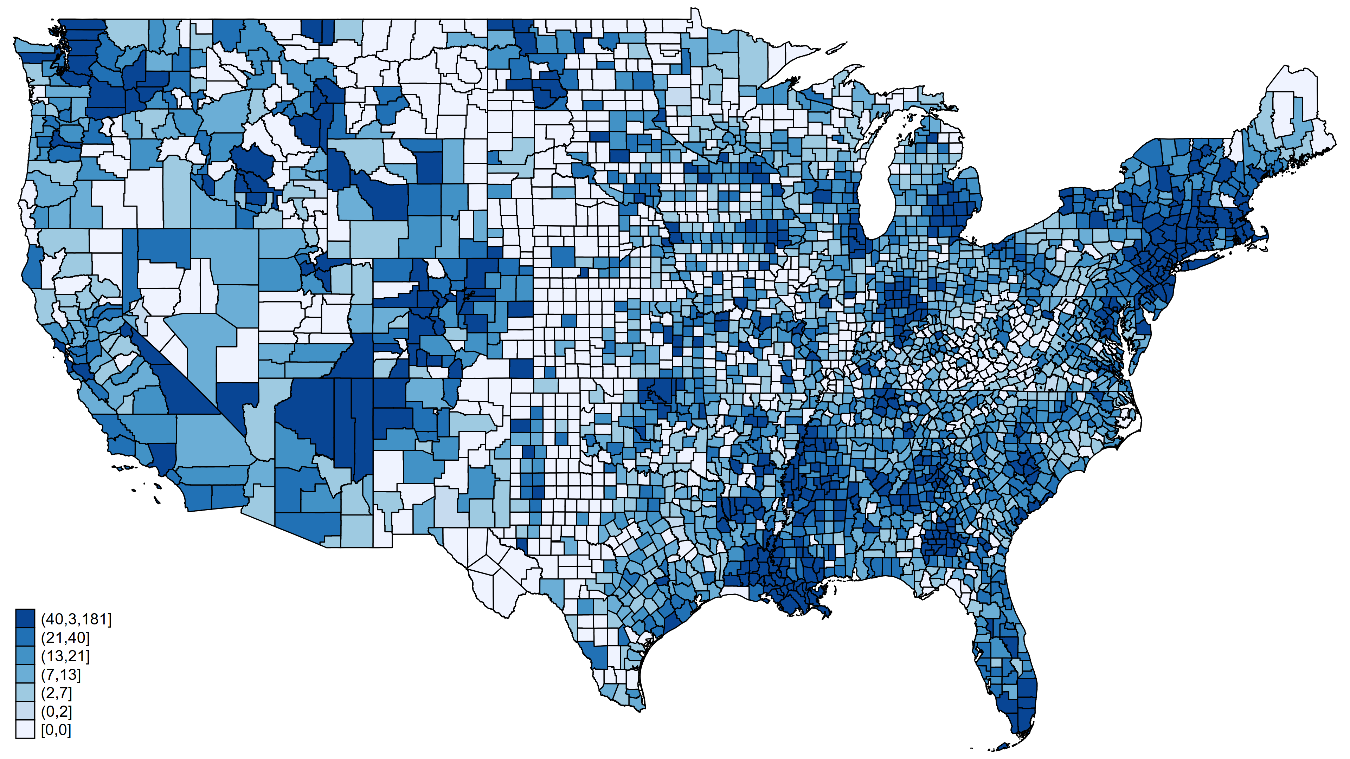 Usuarios Stata en español: Cómo crear mapas coropléticos utilizando los ...
