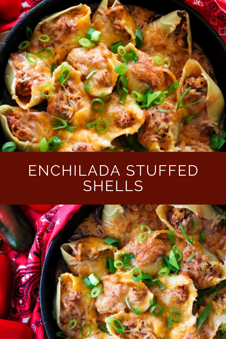 ENCHILADA STUFFED SHELLS RECIPE