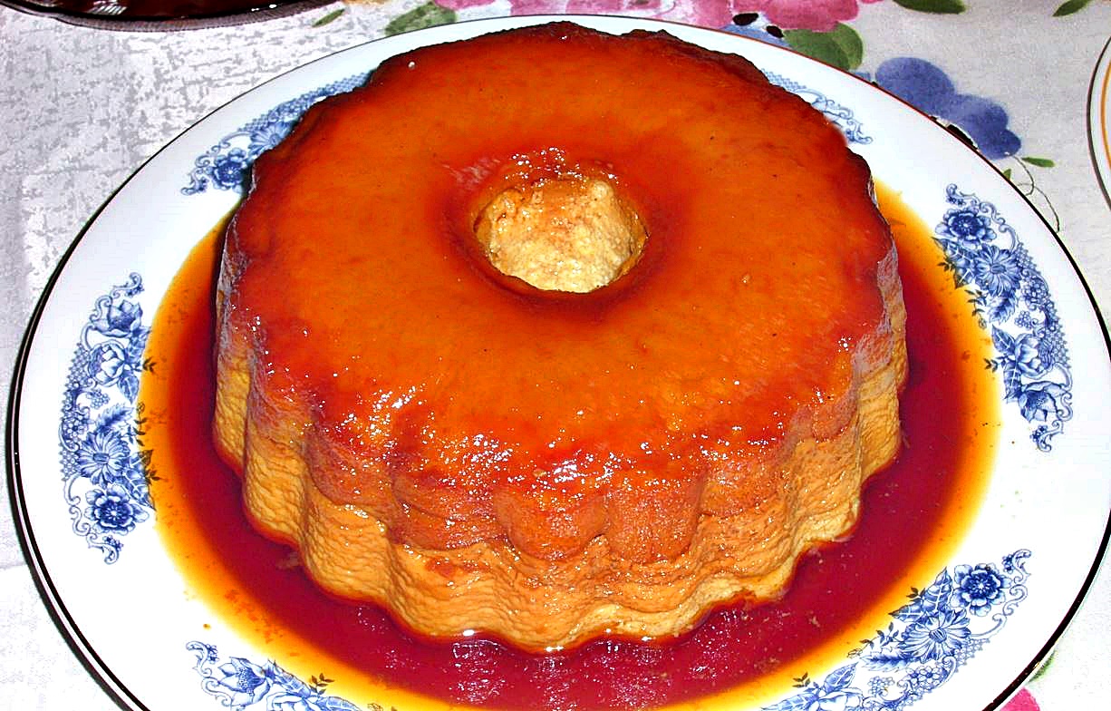 Receitas práticas de culinária: Pudim Caseiro com Vinho do Porto