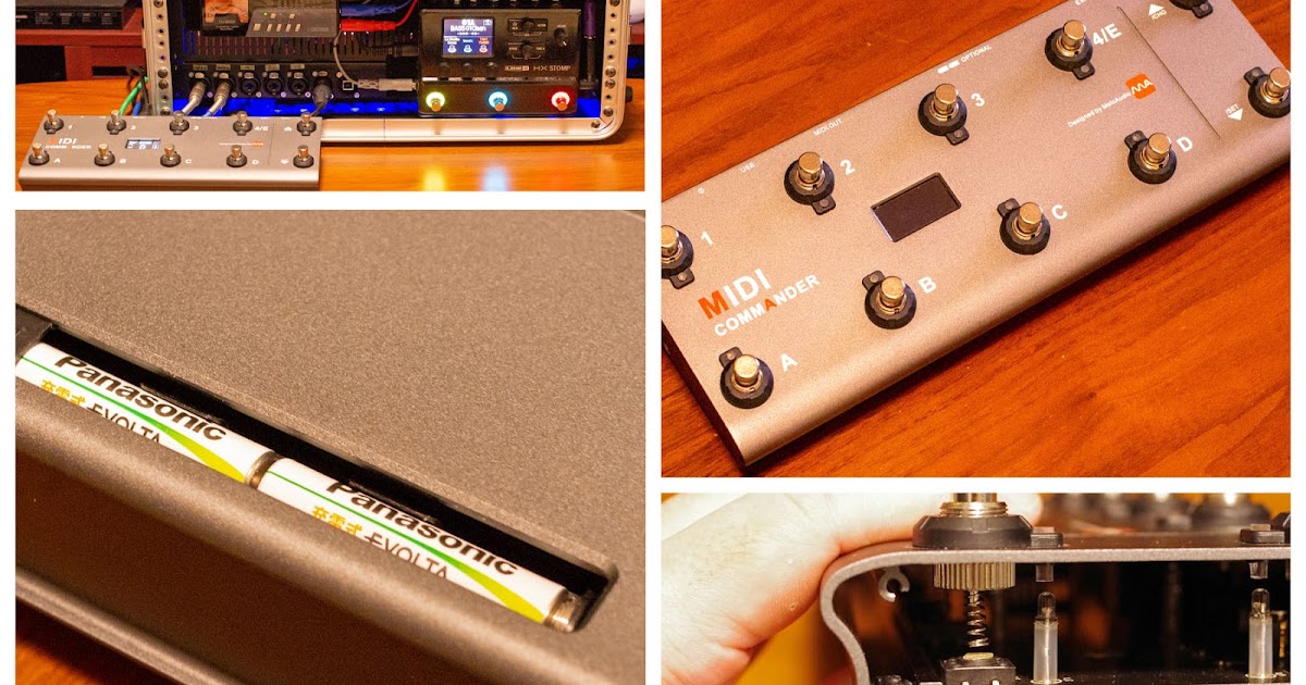 小型で軽量な MIDI コントローラ Melo Audio MIDI Commander