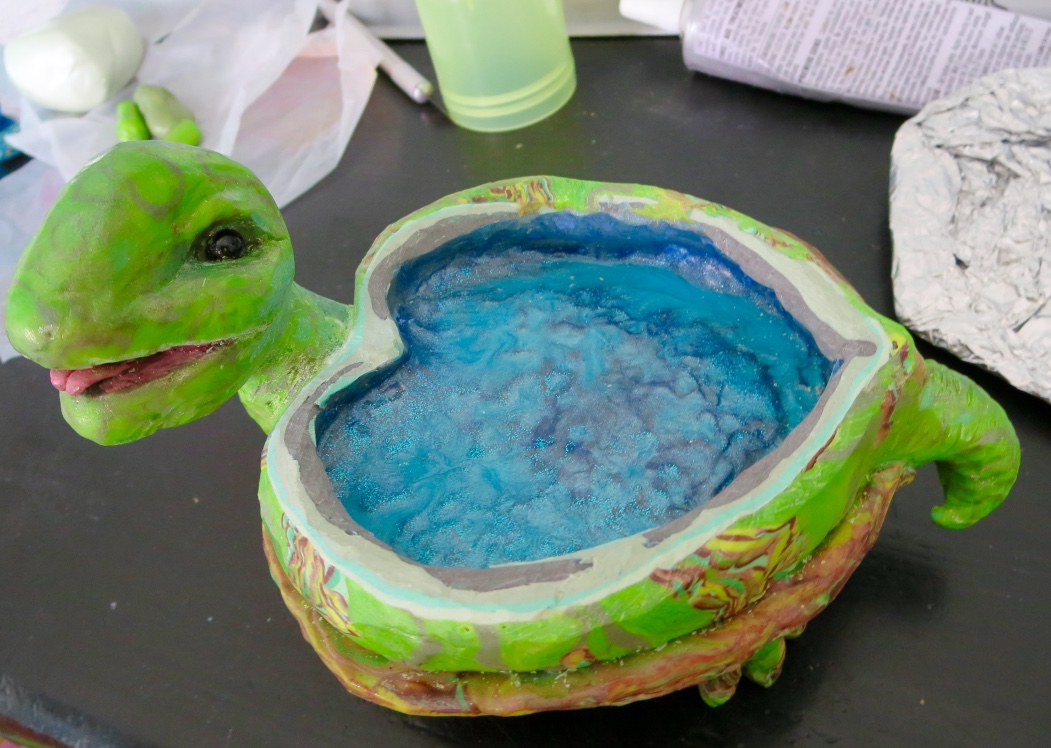 HeArtfully Creating: HOWARD THE TURTLE - Polymer Clay Unplugged - How ...